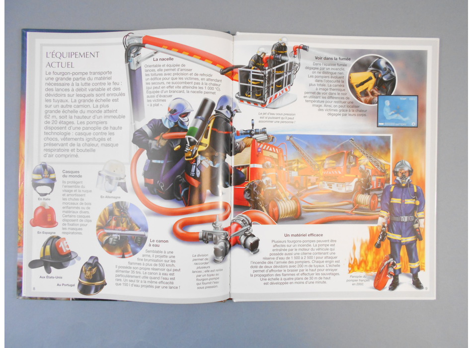 Les pompiers - Fleurus - Livres | Mon Petit Doudou