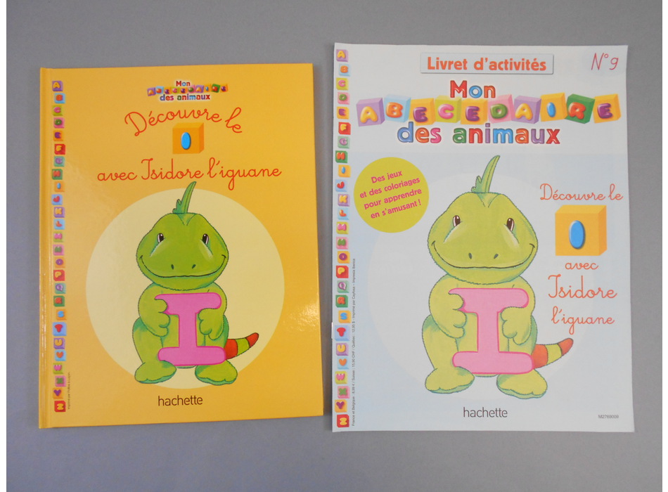 Découvre le I avec Isidore - Hachette - Livres | Mon Petit Doudou