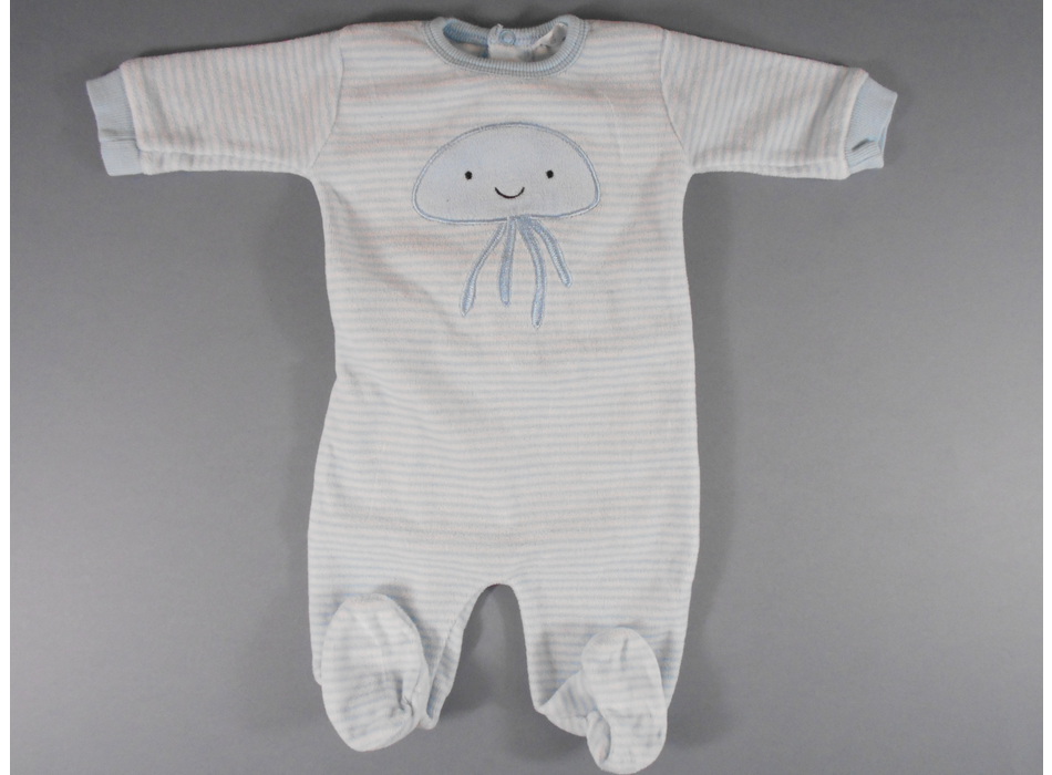 Pyjama velours pieuvre - Zeeman - Pyjamas | Mon Petit Doudou