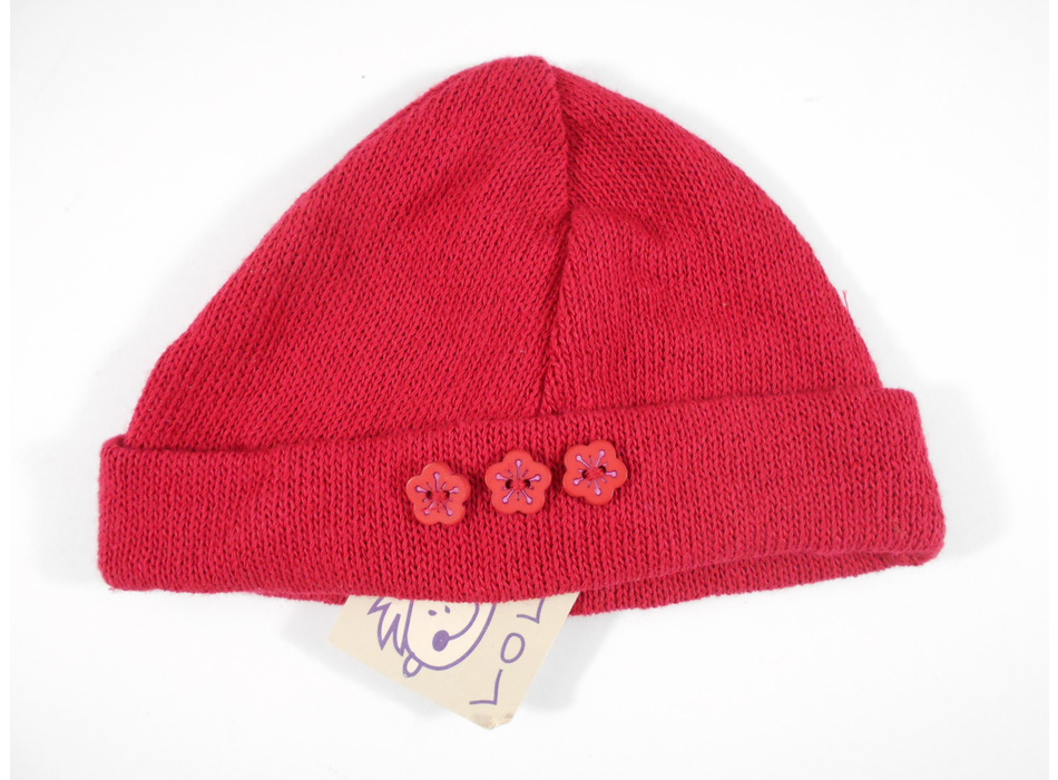 Bonnet rouge NEUF 40cm - Lollini - Bonnets et chapeaux | Mon Petit Doudou