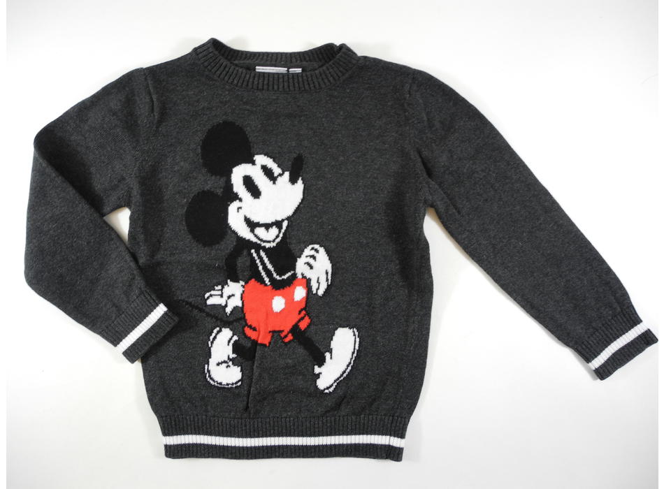 Pull gris Mickey - Disney - Pulls | Mon Petit Doudou