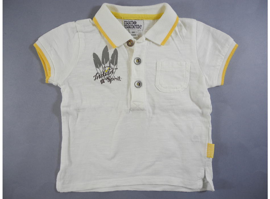Polo blanc Indian Spirit - nan & nanette - Ensembles | Mon Petit Doudou