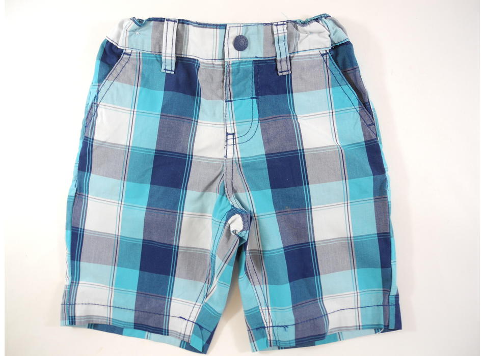 Short carreaux bleu/blanc - C&A - Shorts | Mon Petit Doudou